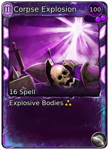 Corpse Explosion
