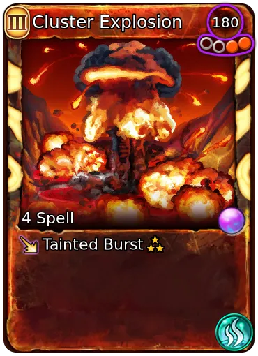 Cluster Explosion [P]